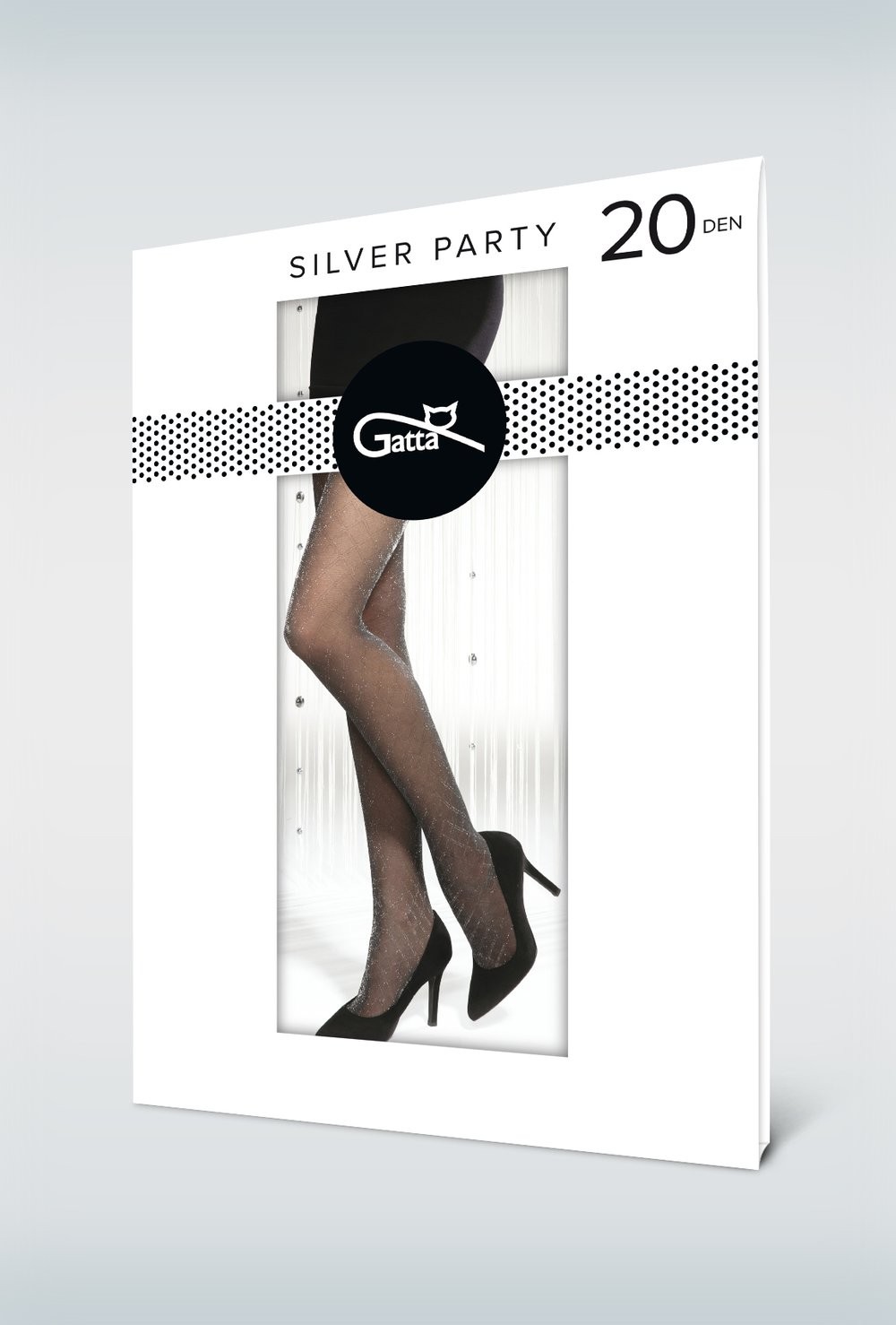 RAJSTOPY SILVER PARTY W.07 20 DEN SALE - GATTA / WOLA - 20 DEN - lycra ...